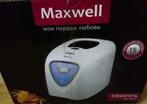 Хлебопечь Maxwell mw-3751w