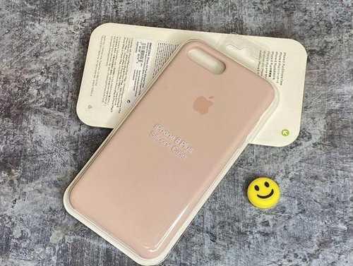 iPhone 7 / 8 Plus Silicone Case Пудра Розовый 8+ +