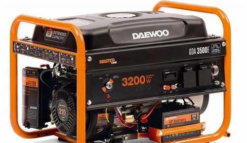 Бензиновый генератор daewoo GDA 3500E(эл.стартер)