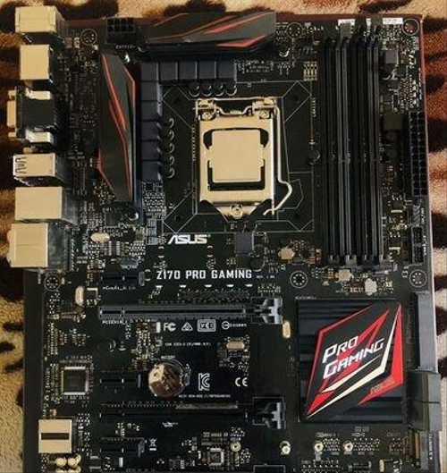 Asus Z170 PRO gaming + i7-6700K