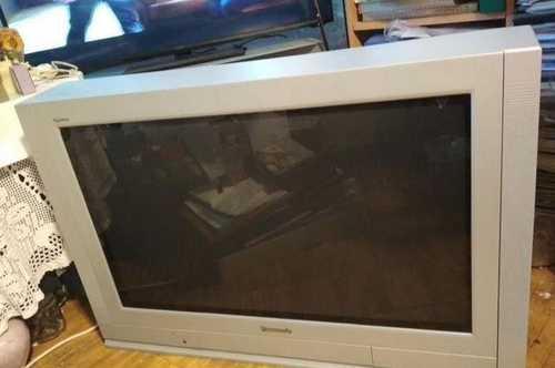 Большой кинескопный панасоник телевизор продам