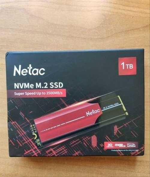 Новый SSD Netac N950E Pro M2 NVMe SSD 1 тб