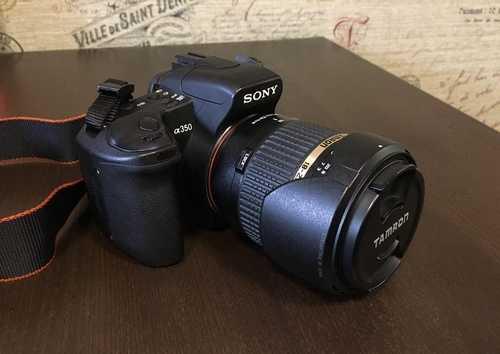 Китовый объектив Sony a 18-70. Альфа 350.