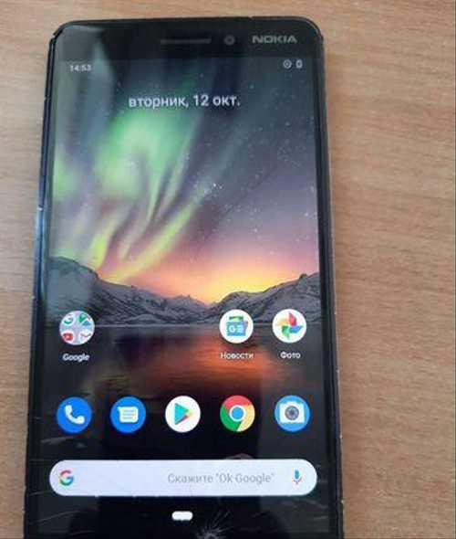 Мобильный телефон nokia 6.1