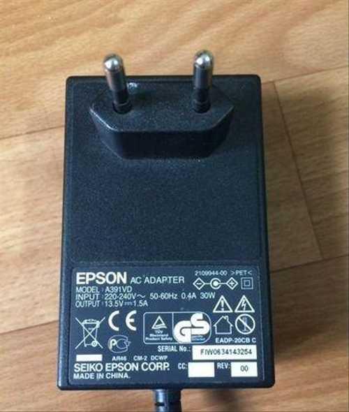 Блок питания Epson A391VD