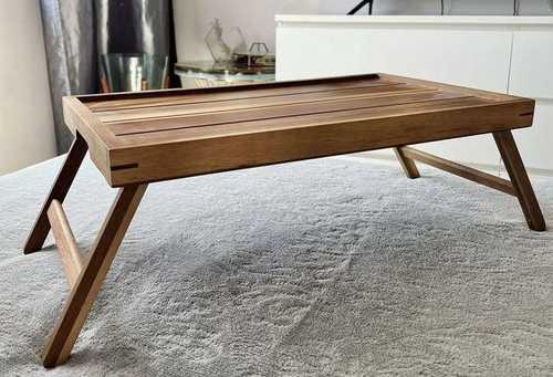 Поднос zara home из дерева манго