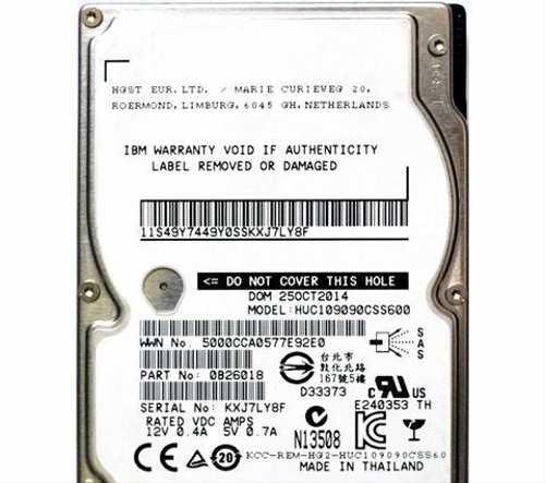 Жесткий диск IBM 0B26018 SAS 900Gb