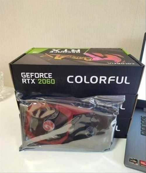 Видеокарты Colorful RTX 2060 6gb