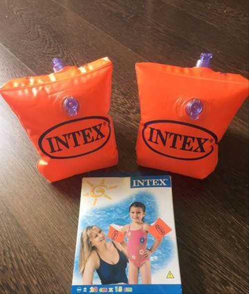 Нарукавники intex 3-6 лет