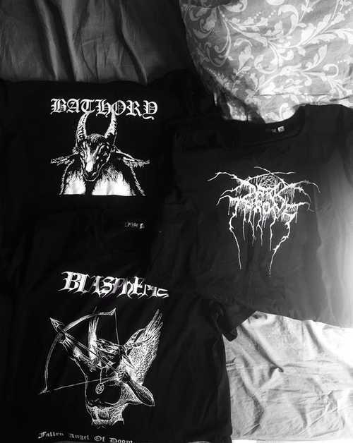 Футболка bathory blasphemy darkthrone