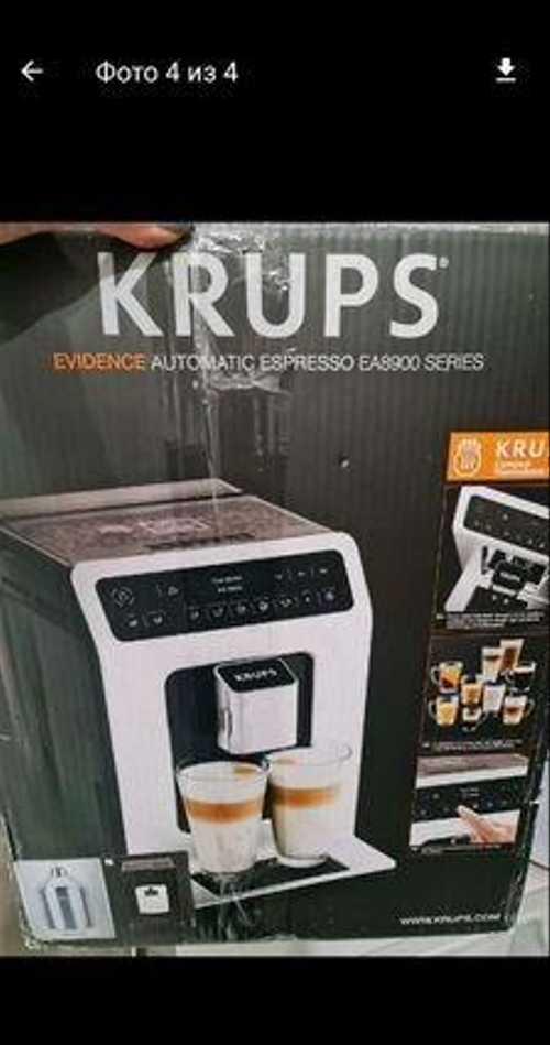 Кофемашина krups evidence automatic espresso EA890
