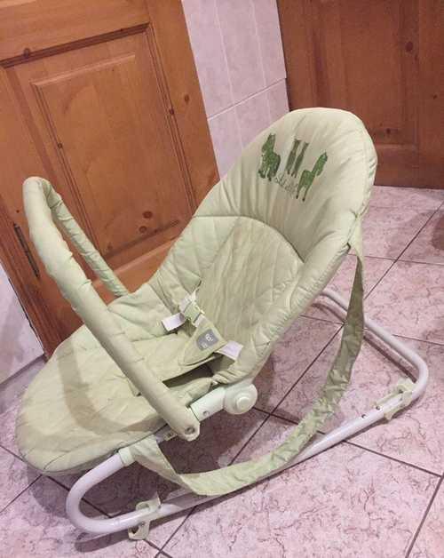 Шезлонг качалка детский Happy baby