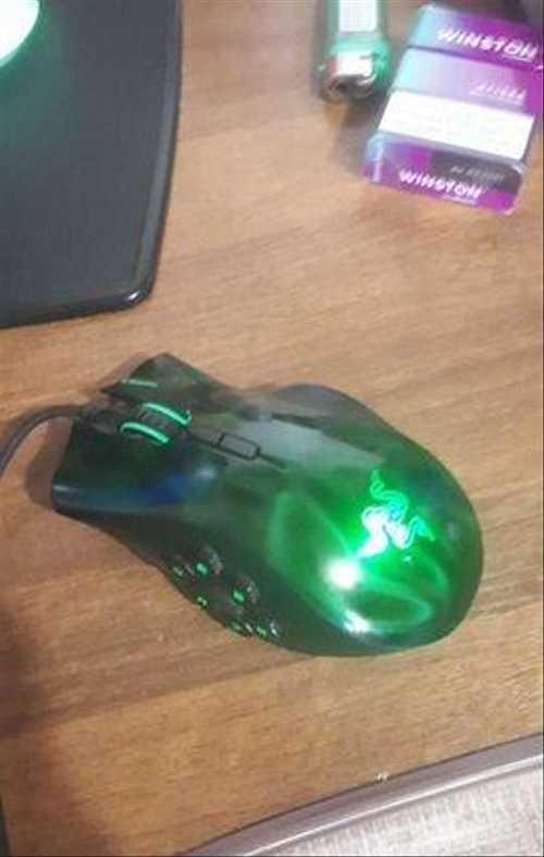 Игровая мышь Razer Naga hex 11 кнопок