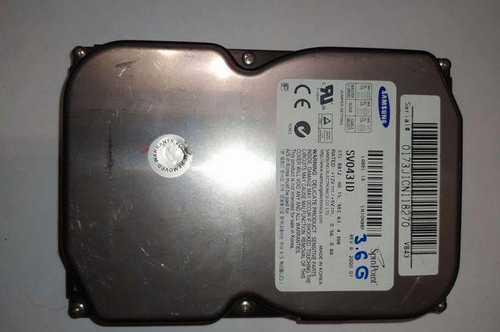 Жесткий диск Samsung 360 gb