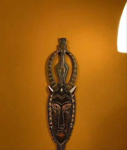 Африканская маска маскарадная на стену