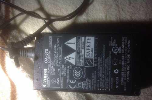Canon ca-570 родная зарядка