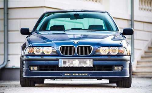 Накладка переднего бампера Alpina на BMW E39