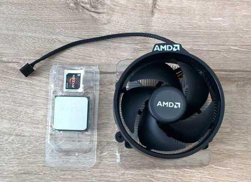 AMD Ryzen 5 1600+asrock b450m pro4+16gb памяти