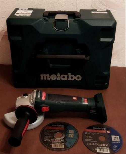 Metabo WB 18 LTX BL 125 Quick+ Metabo MetaLoc II