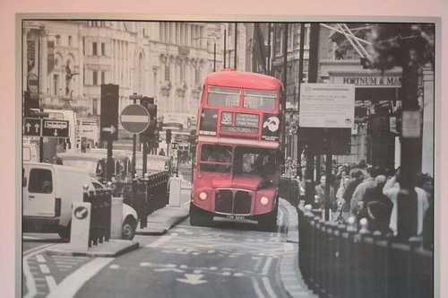 Картина Лондон автобус Икея