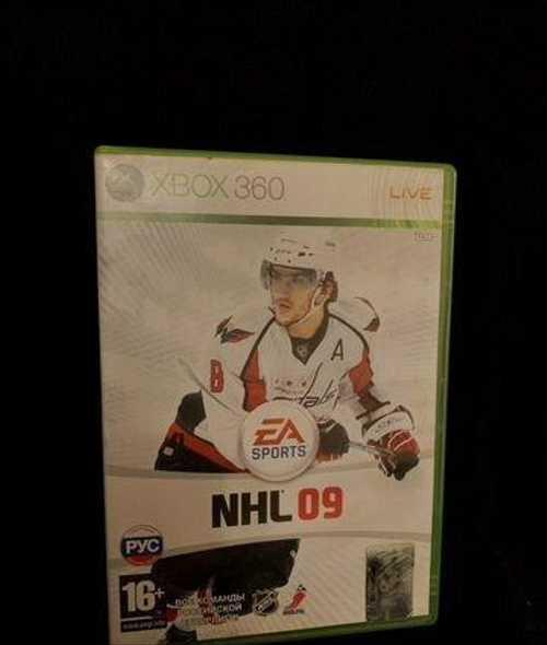 NHL 09 лицензия на Xbox 360