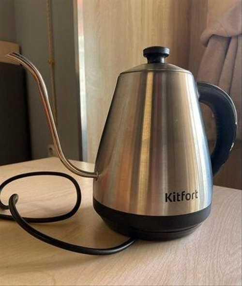 Чайник электрический Kitfort кт-689 для кофе
