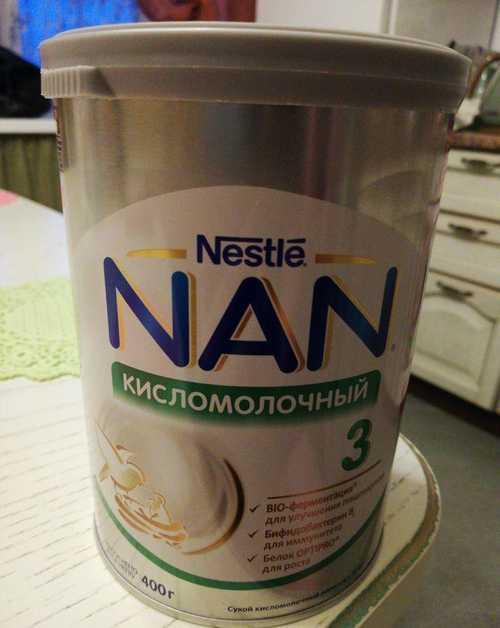 Смесь NAN 3 кисломолочный
