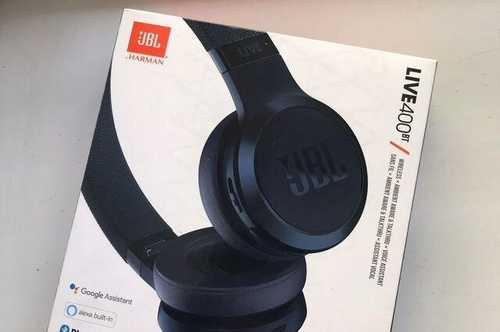 Беспроводные наушники JBL live 400bt