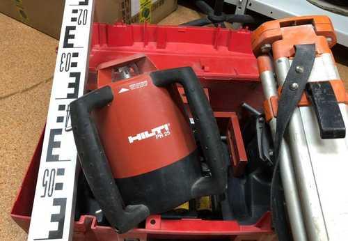 Лазерный ротационный нивелир hilti PR 25