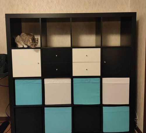 Стеллаж IKEA Каллакс Kallax черный