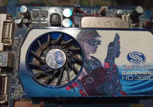 Продам видеокарту Sapphire Radeon HD 3650 512 Мб