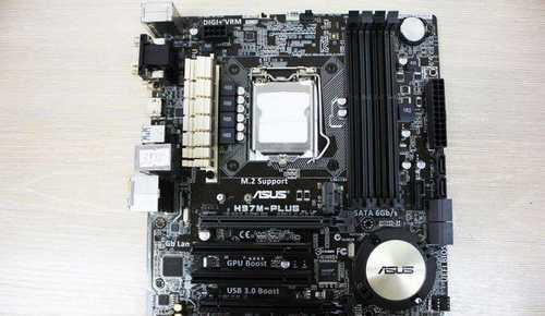 Материнская плата LGA 1150 asus H97M plus