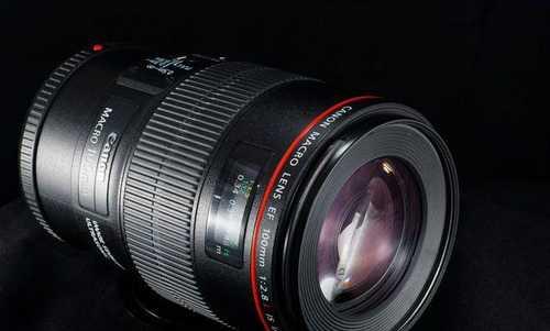 Canon EF 100mm f/2.8L Macro как новый