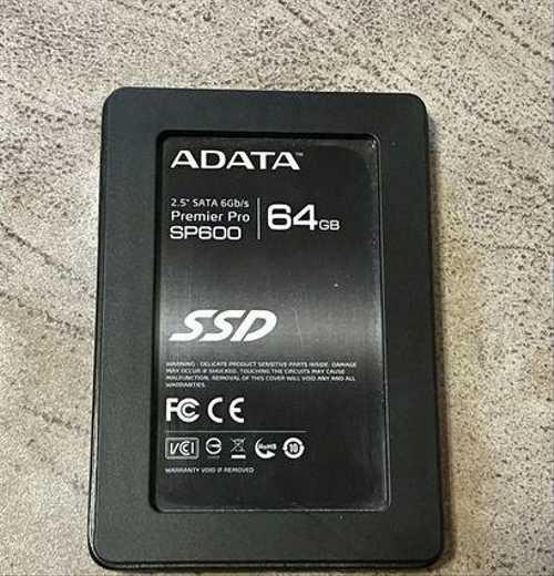 SSD Adata 64Gb