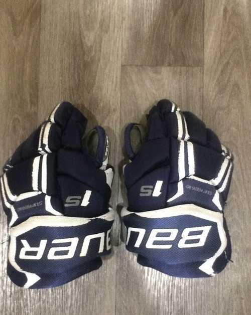 Перчатки (Краги) Хоккейные bauer supreme 1S