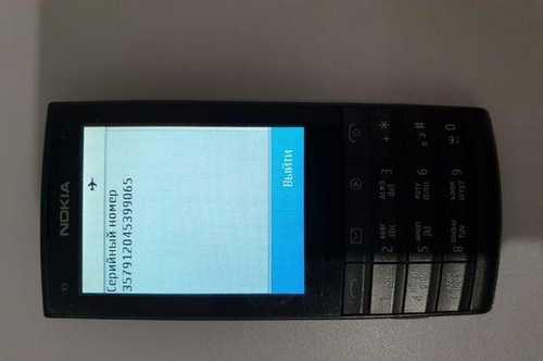 Nokia x3-02 black
