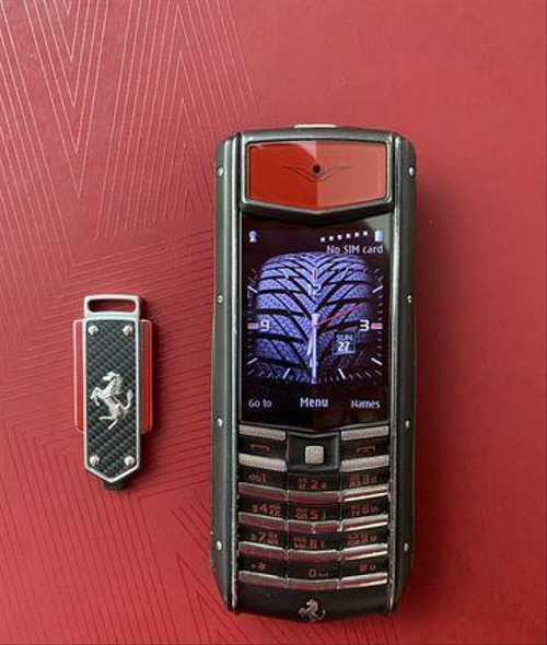 Vertu Ascent TI Ferrari Nero Limited Edition рст