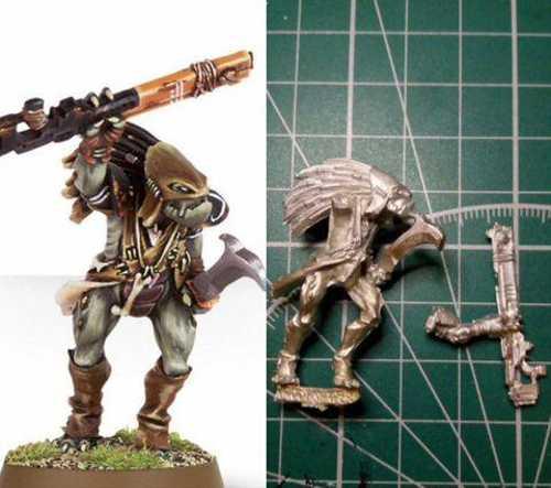 Kroot Shaper 2 warhammer 40k tau metal