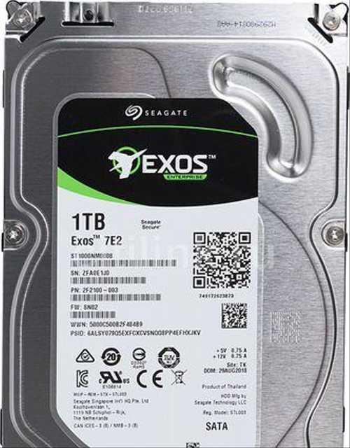 Жесткий диск 1Tb SATA-III Seagate (ST1000NM0008)