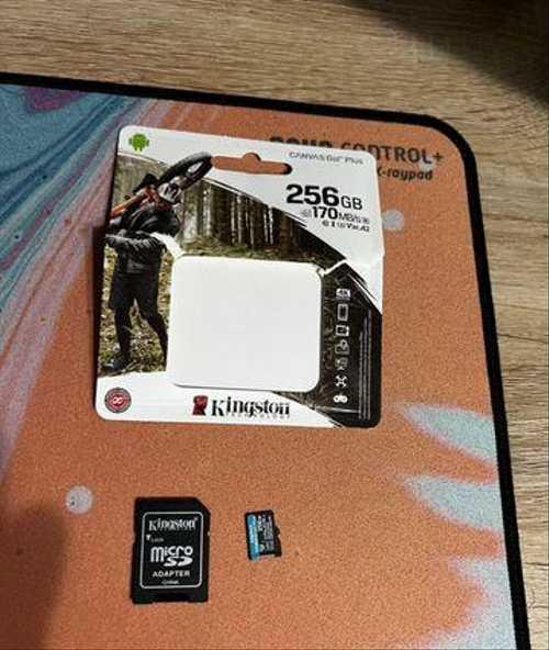 Micro SD 256 Gb Kingston Canvas Go Plus