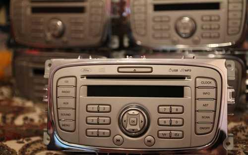 Магнитола ford focus 2 с USB/AUX/MP3 Штатная овал