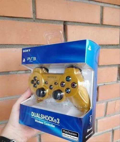 Геймпад PS3 (Золотой)