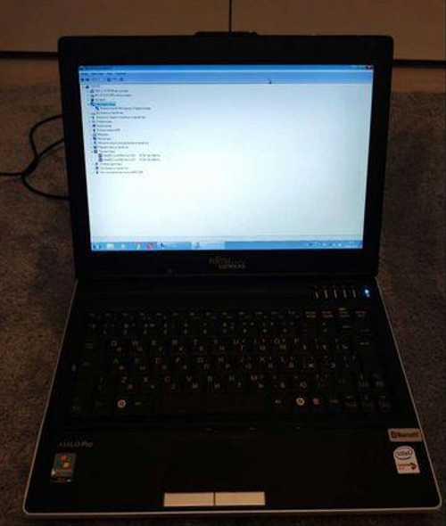 Ноутбук fujitsu siemens amilo pro