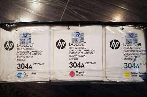 Оригинальные картриджи HP CC530AD CF372AM 304A