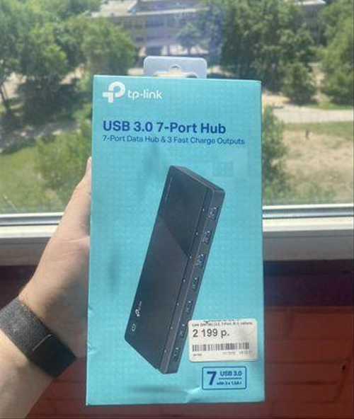 Usb разветвитель 7портов tp-link новый