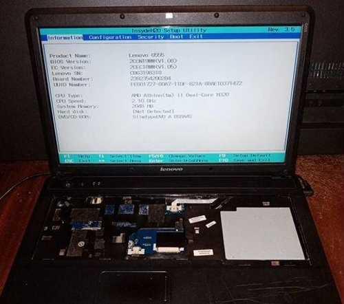 Ноутбук lenovo g555 20045