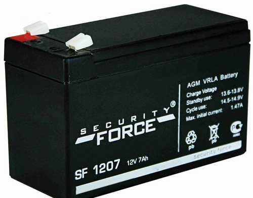 Аккумулятор Security Force SF 1207