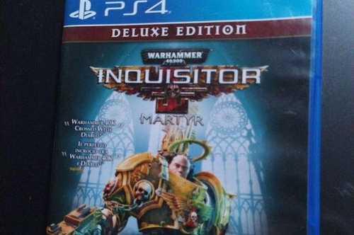 Игра ps4 Warhammer 40000 inquisitor