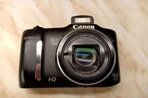 Фотоаппарат Canon sx160 is