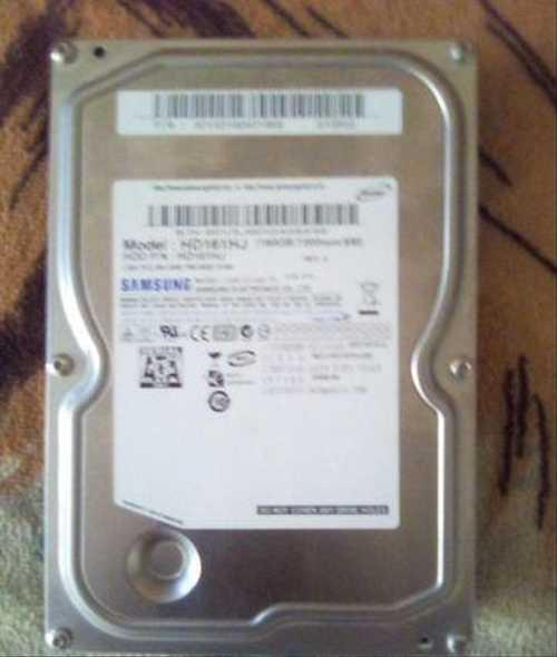 Жесткий диск Samsung SATA на 160GB